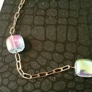 NYC gallery | Jewelry | Dichroic Bead Necklace | Poshmark